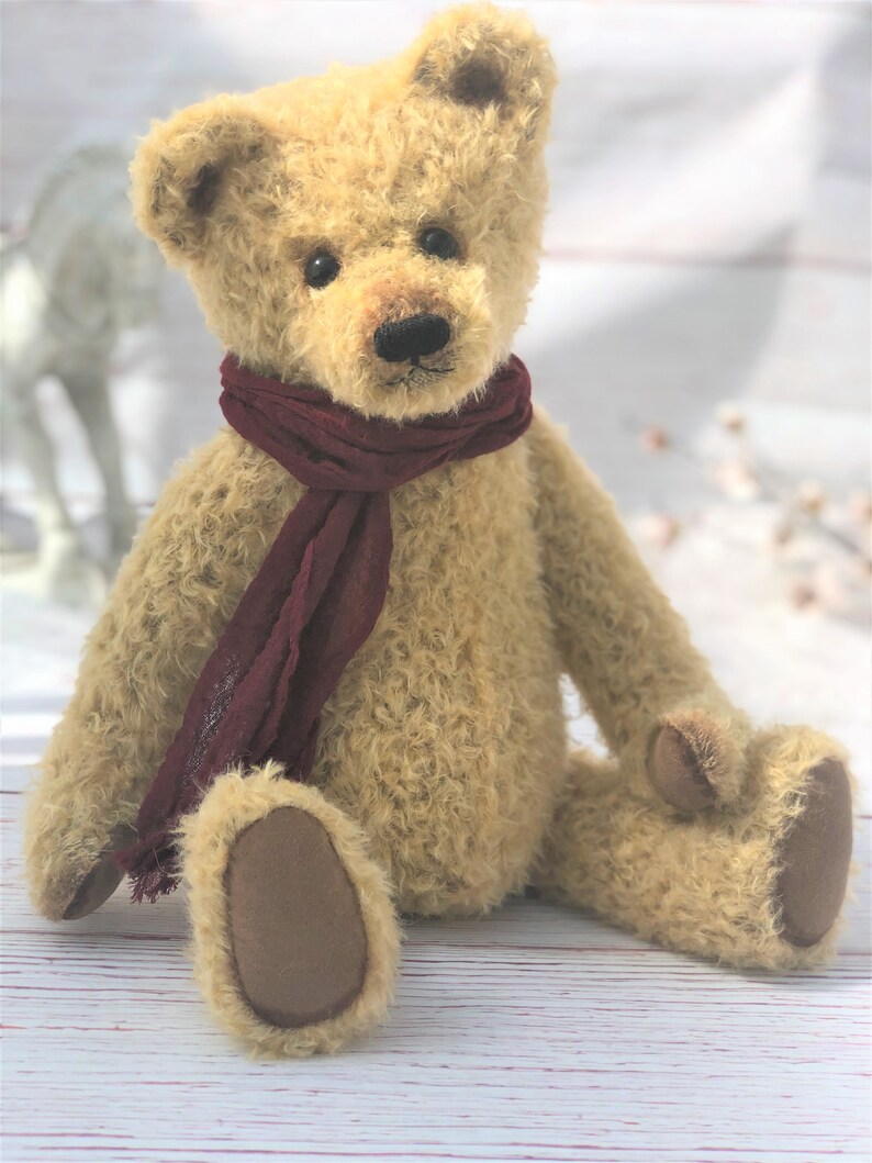 Large Traditional Jointed Mohair Bear reuben - Etsy UK