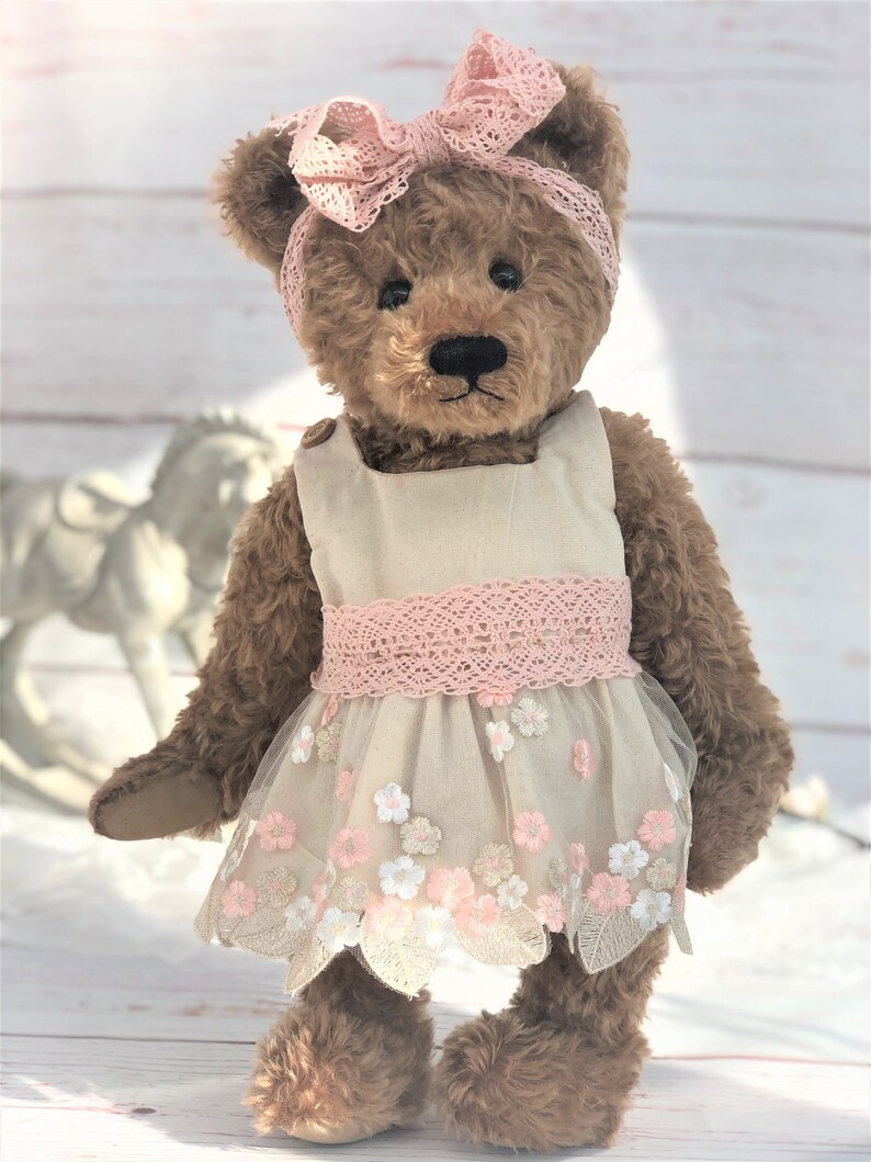 MADE TO ORDER: Jointed Mohair Bear Large Traditional Teddy - Etsy UK