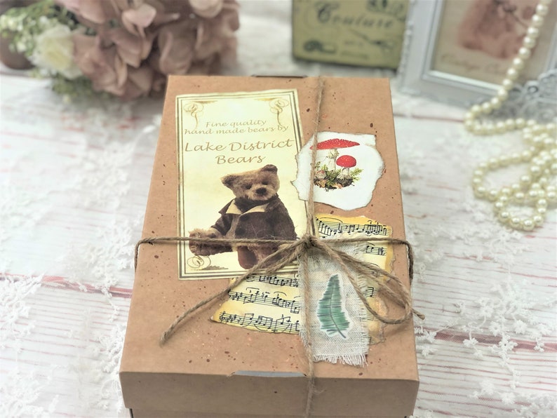 Small Traditional Teddy Bear - "oscar" - Mohair Jointed Artist Bear ...