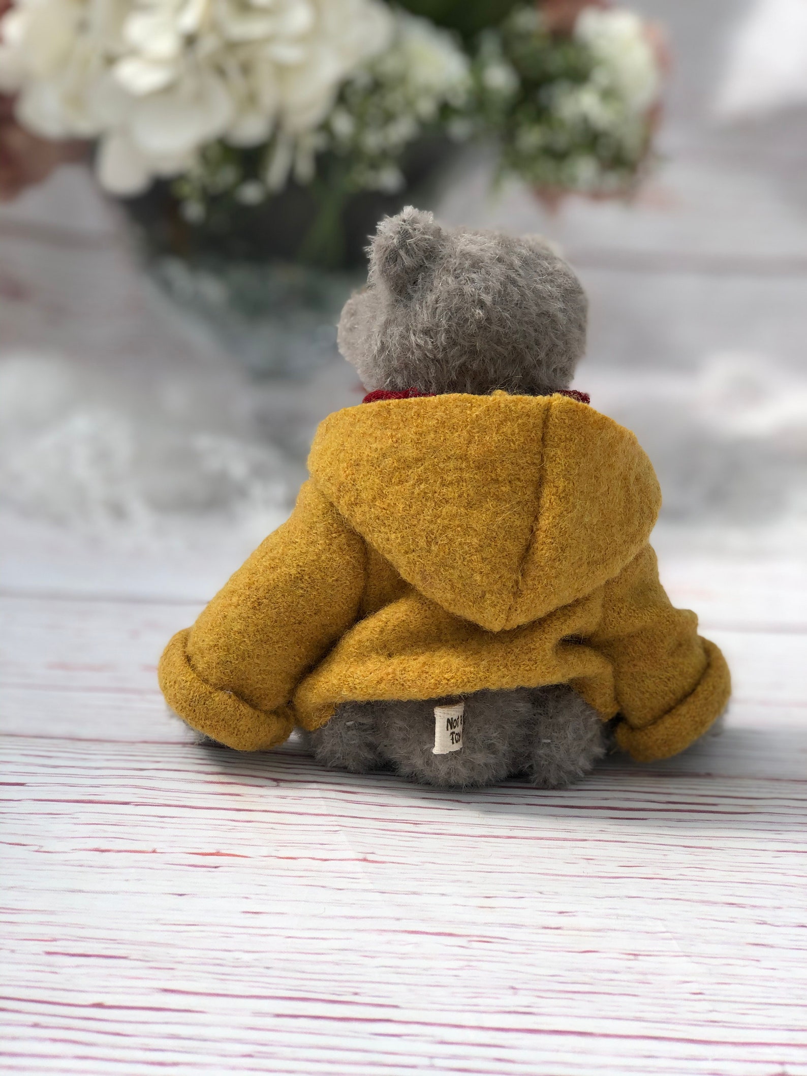 Small Traditional Teddy Bear oscar Mohair Jointed Artist Bear With Hand ...