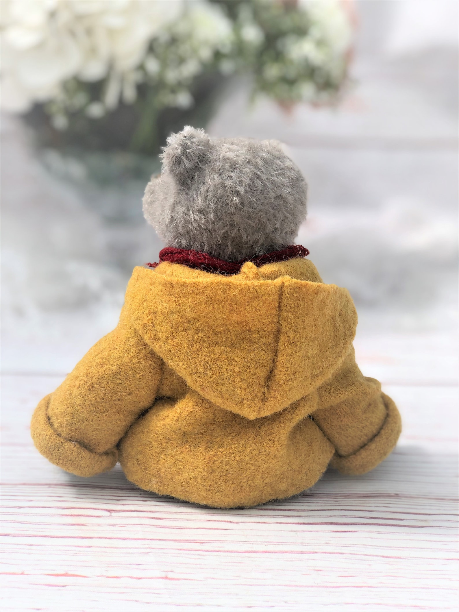 Small Traditional Teddy Bear - "oscar" - Mohair Jointed Artist Bear ...