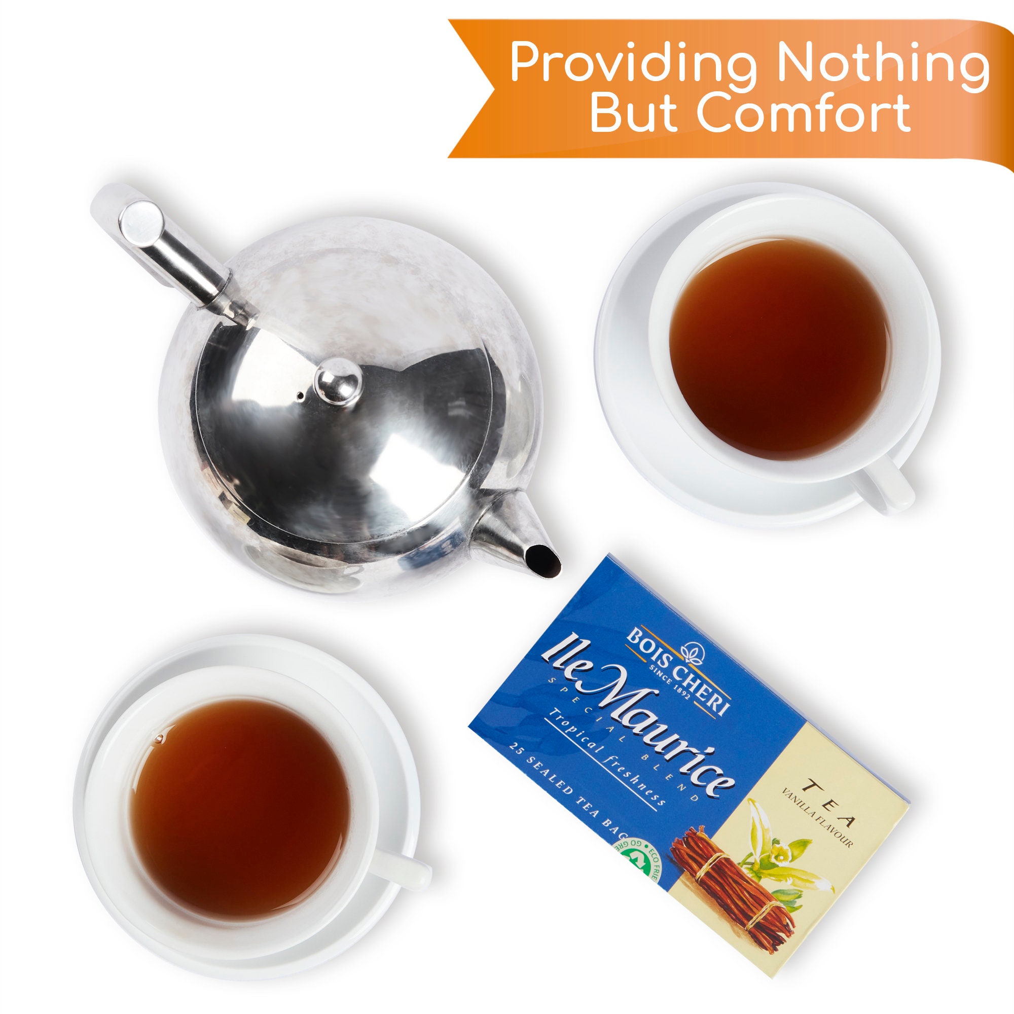 Premium Black Vanilla Organic Tea Bags From Mauritius Unique - Etsy