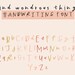 Handwriting Font; Procreate, Lettering Font - Etsy