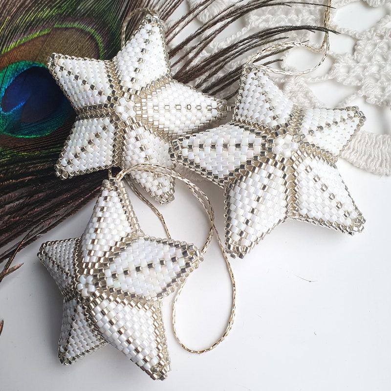 Beaded Star - Etsy