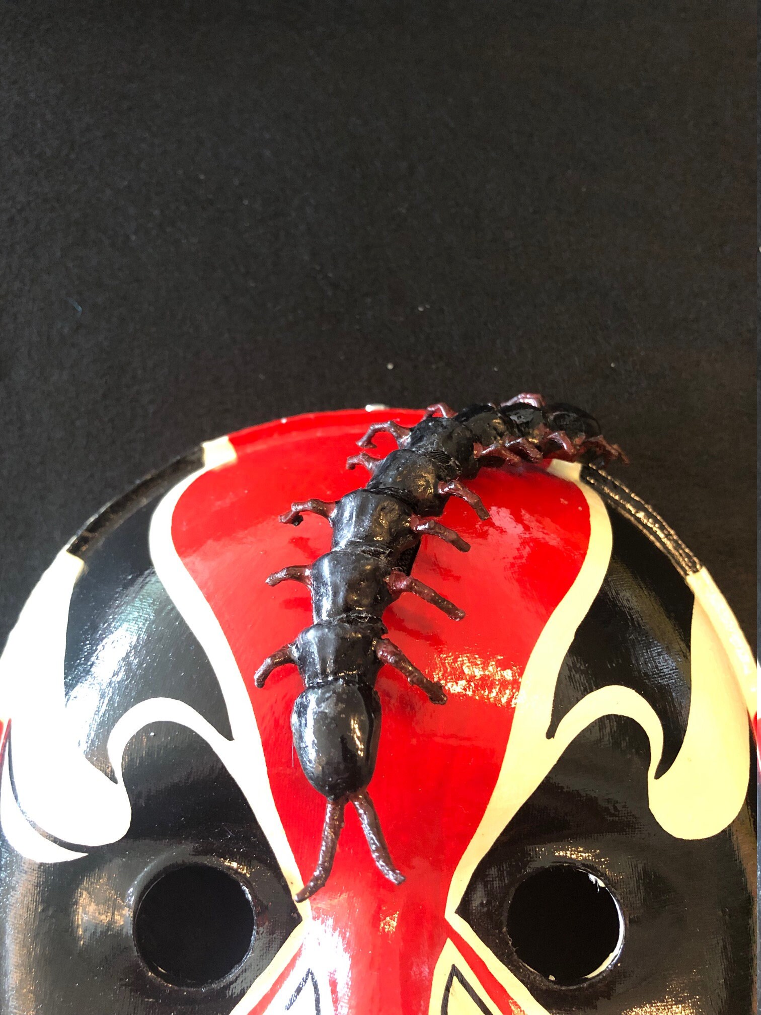 Handpainted Toad Mask: 5 Deadly Venoms Kungfu Homage, Cosplay Costume ...