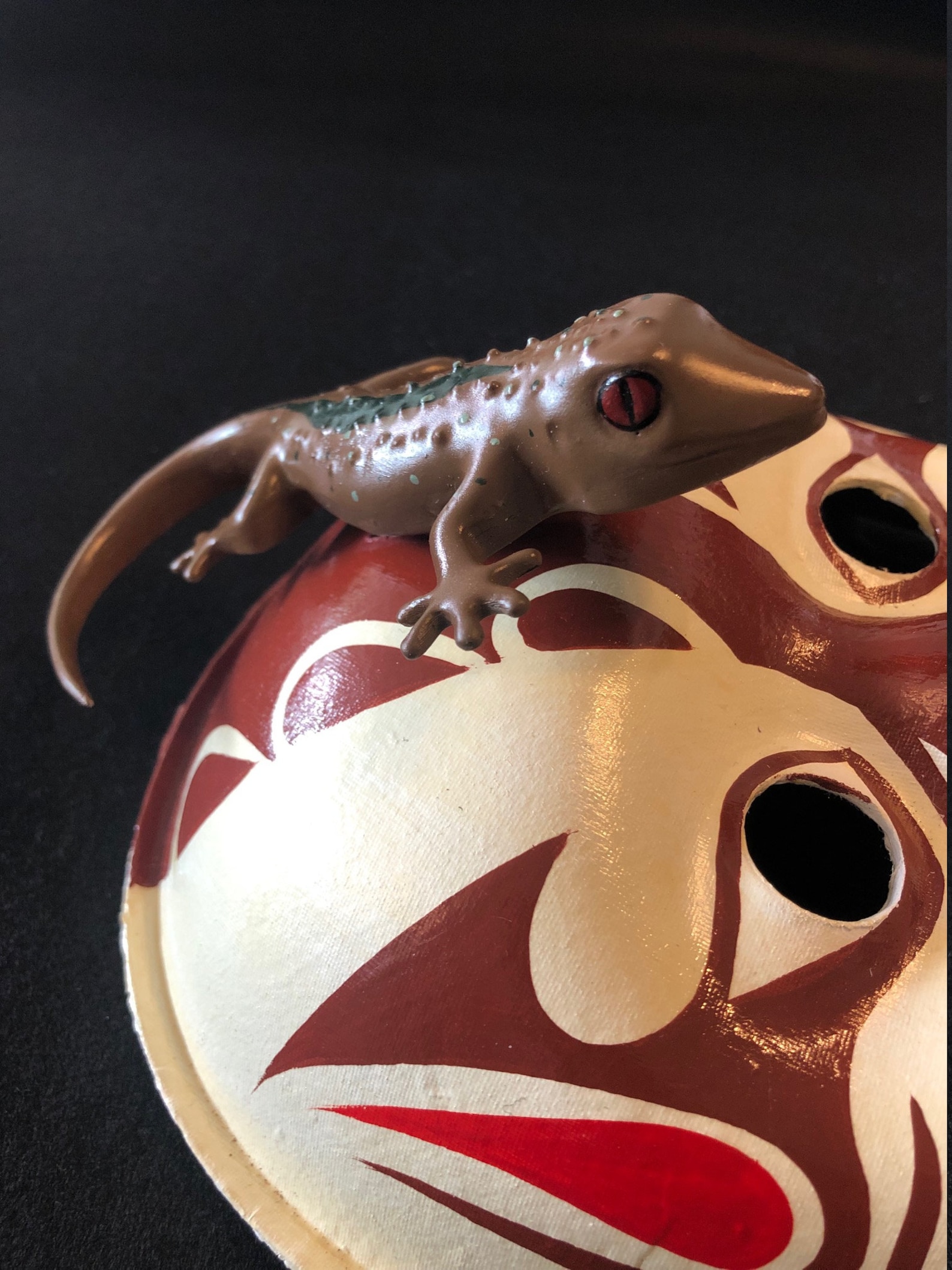 Handpainted Lizard Mask: 5 Deadly Venoms Homage, Kungfu Cosplay - Etsy