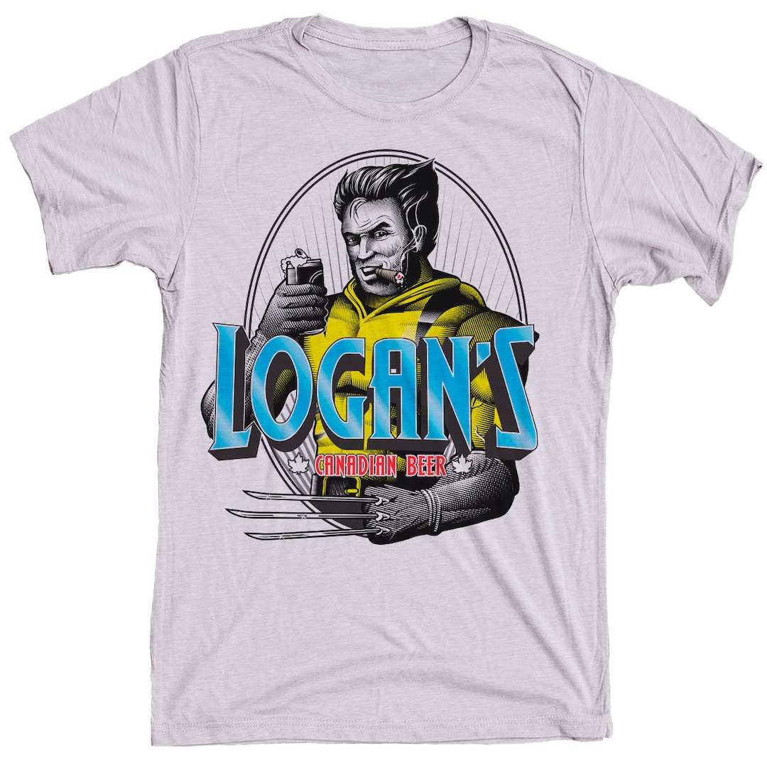 Wolverine Shirt Mens Super Hero Craft Beer Shirt - Etsy