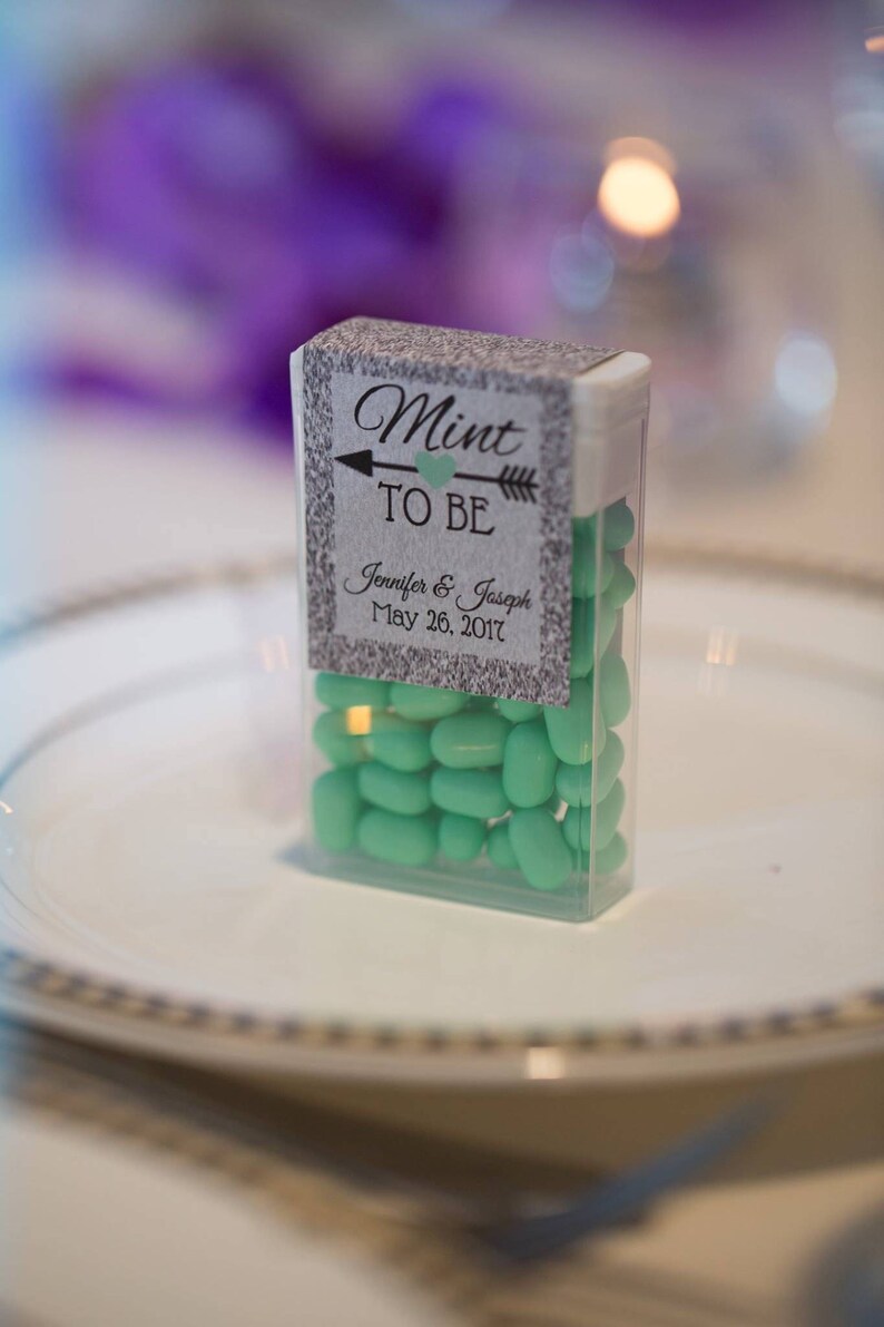 Mint to Be Favor Lables/tic Tac Labels/mint to Be/personalized - Etsy