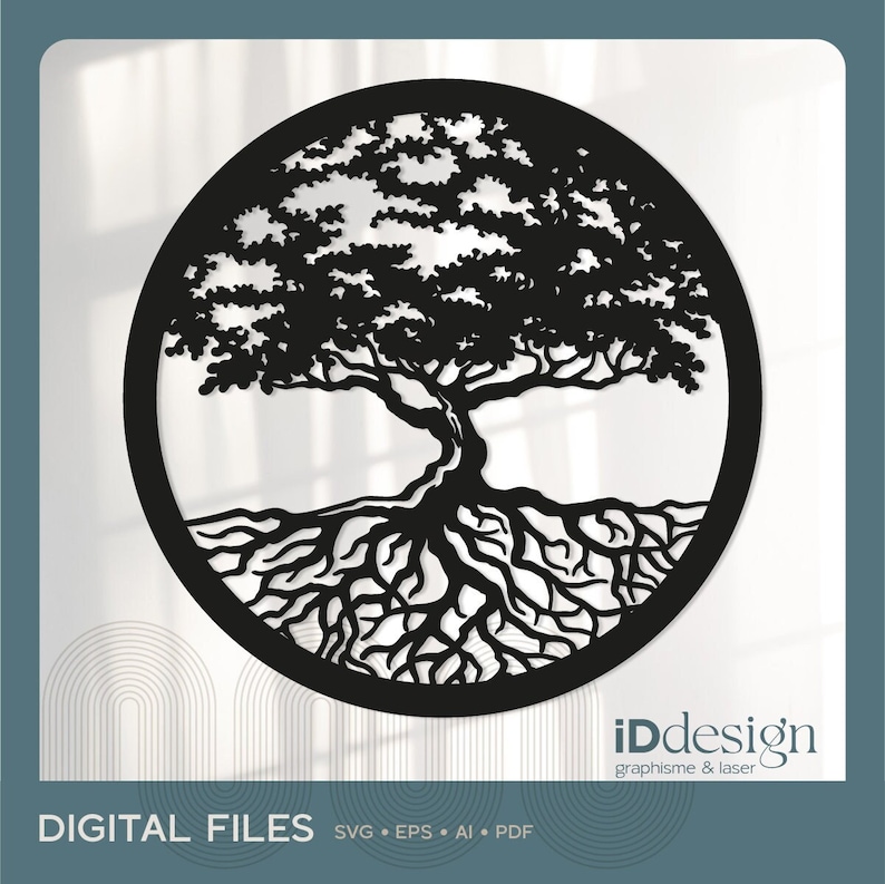 Tree of Life Svg/tree of Life Cut/plywood Cutout/paper Cutout/svg File ...