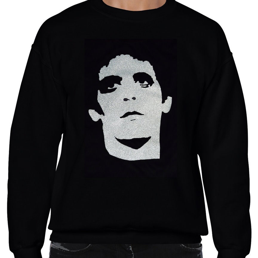Lou Reed Transformer Glitter T Shirt Glam New York Velvet - Etsy