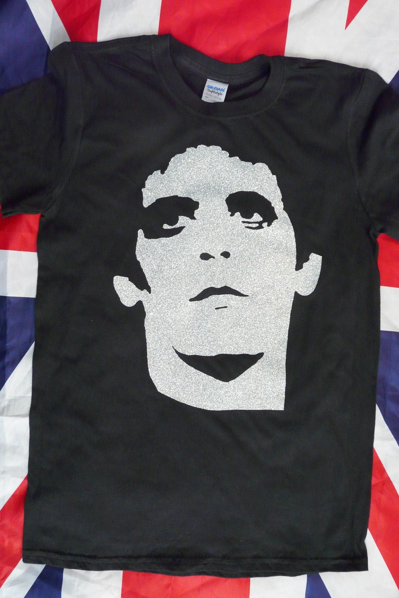 Lou Reed Transformer Glitter T Shirt, Glam, New York, Velvet ...