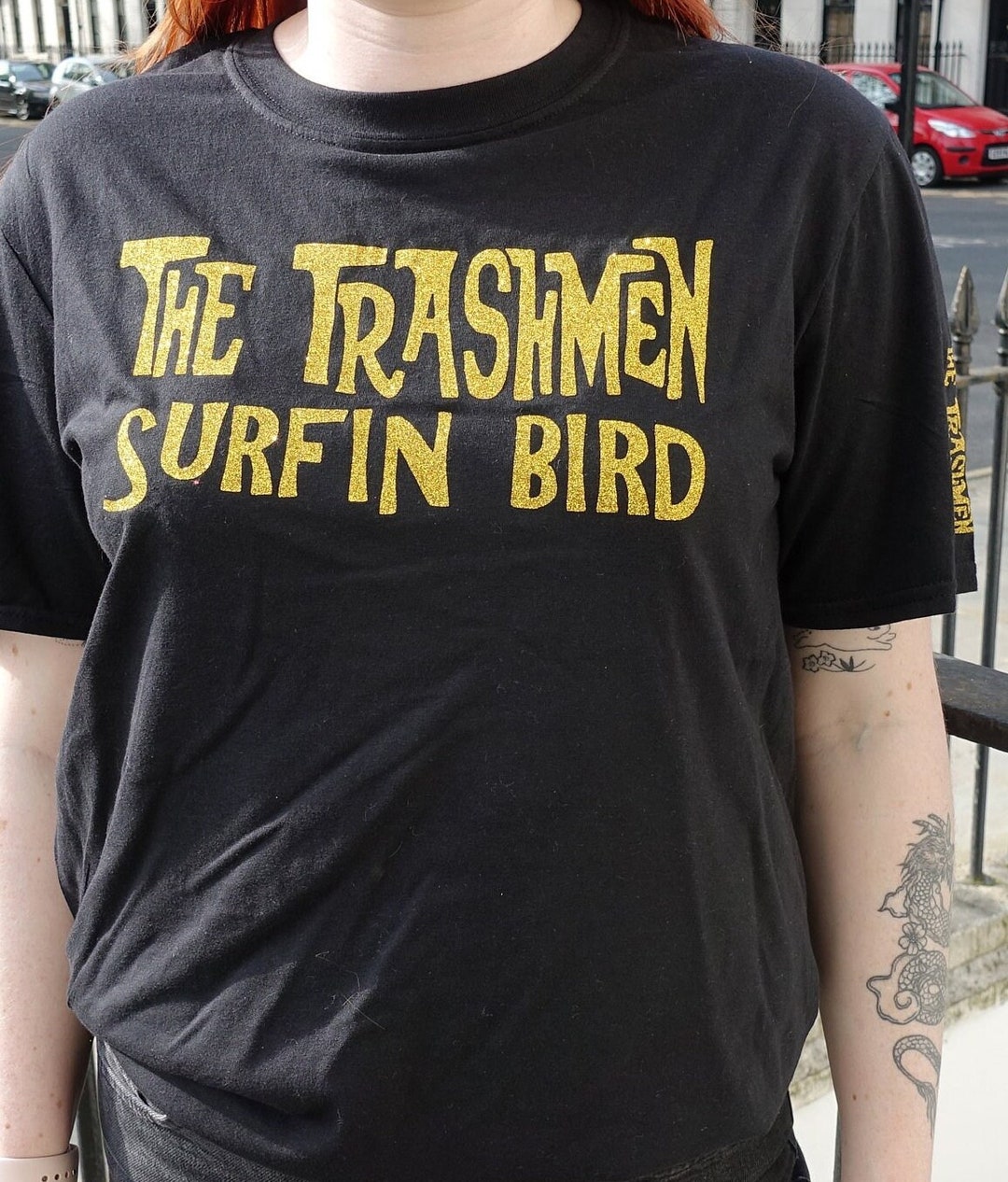 The Trashmen T Shirt, Dazzling Gold Glitter, Surfin Bird, Tony ...