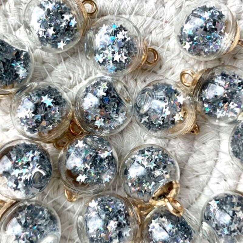 Crystal Ball Charm - Etsy