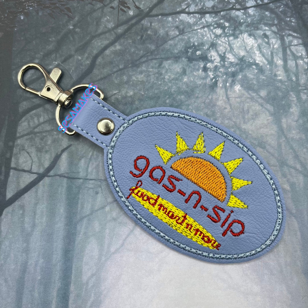 Gas-n-sip Keychain/bag Charm - Etsy