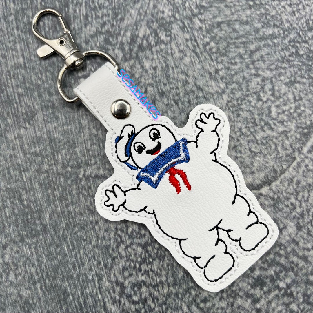 Big Marshmallow Keychain/bag Charm - Etsy