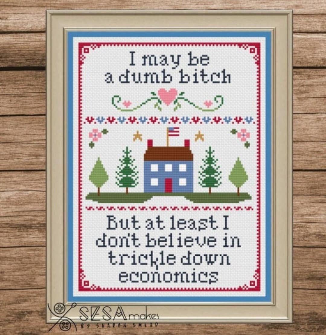 DIGITAL FILE: Trickle Downer Cross Stitch Pattern - Etsy