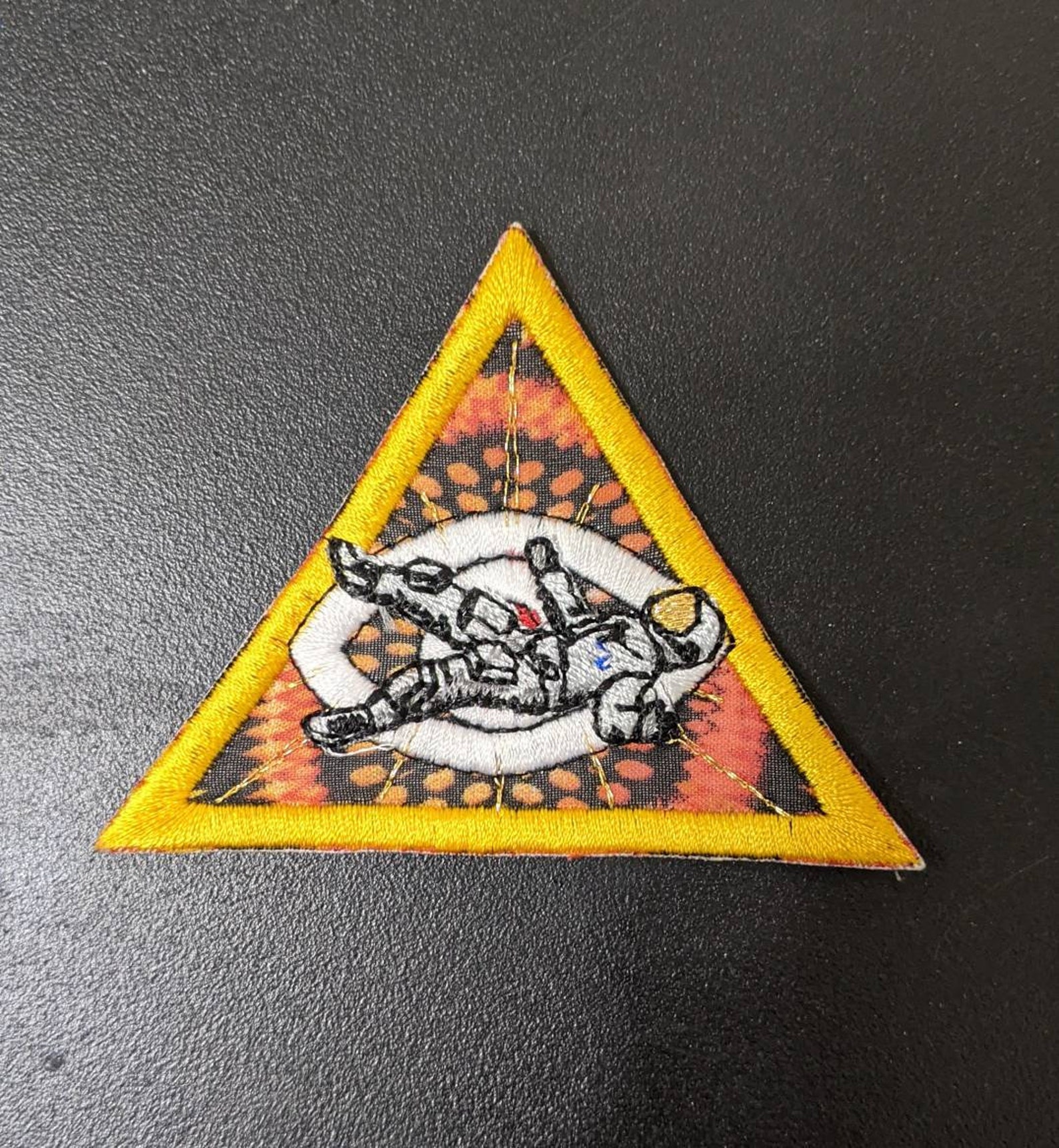 Illuminati Astronaut Iron on Patch - Etsy
