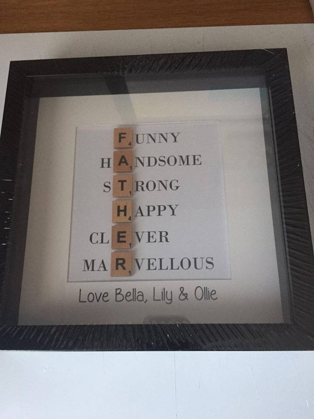Personalised Father’s Day Frame - Etsy