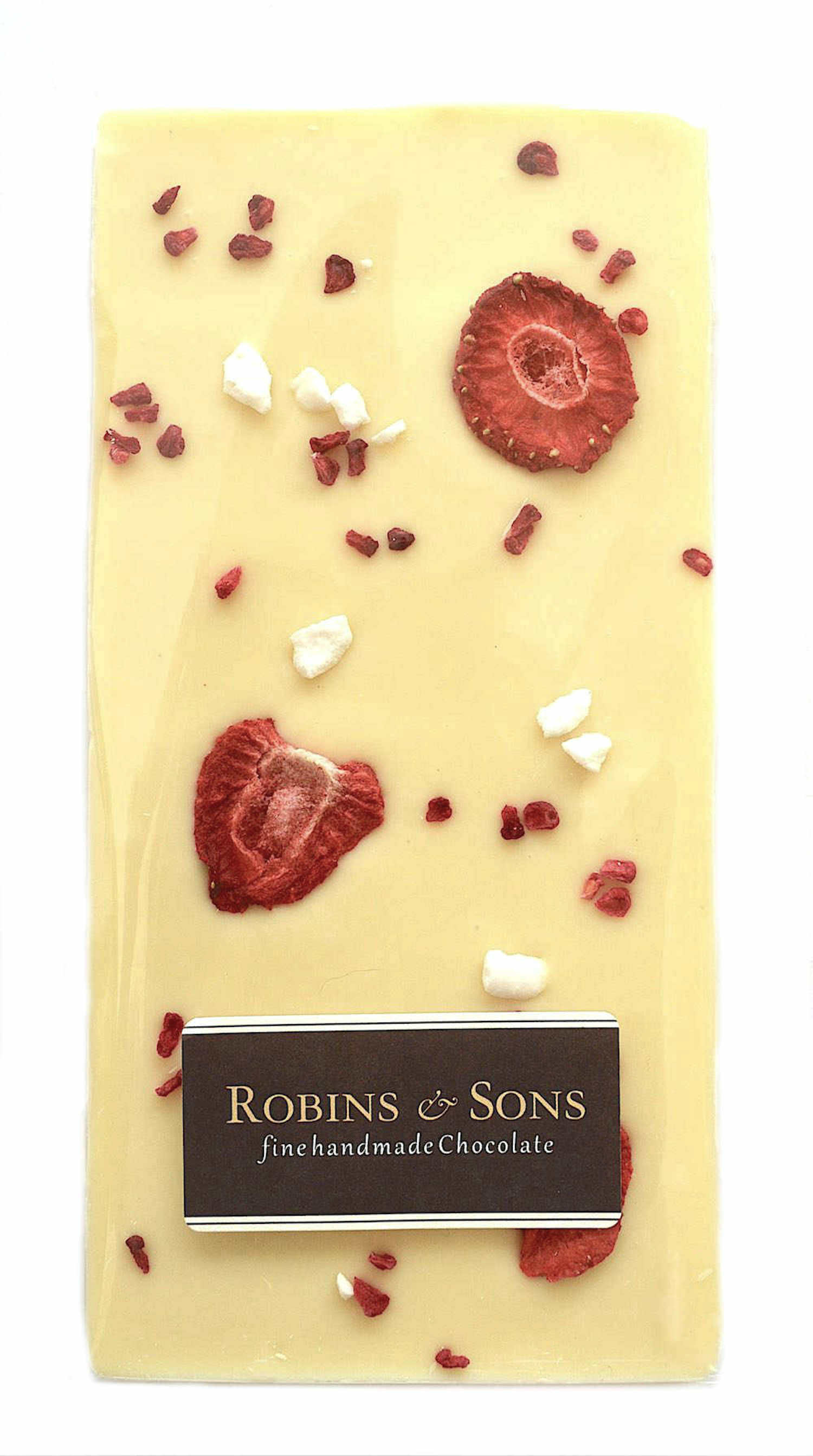 3 X VERY BERRY White Chocolate Bars With Strawberries | Etsy UK