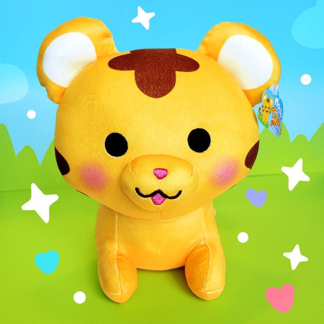 Mochi Tiger Plush | Cute Squishy Buddy | Gift for Plush Collector - Etsy