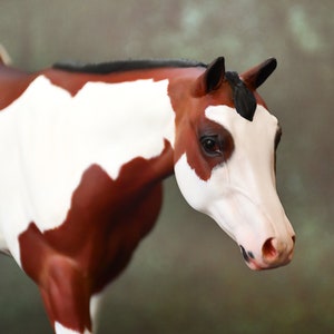 Custom Painted Breyer Horse Bay Paint - Roxy - Traditional Scale - Etsy