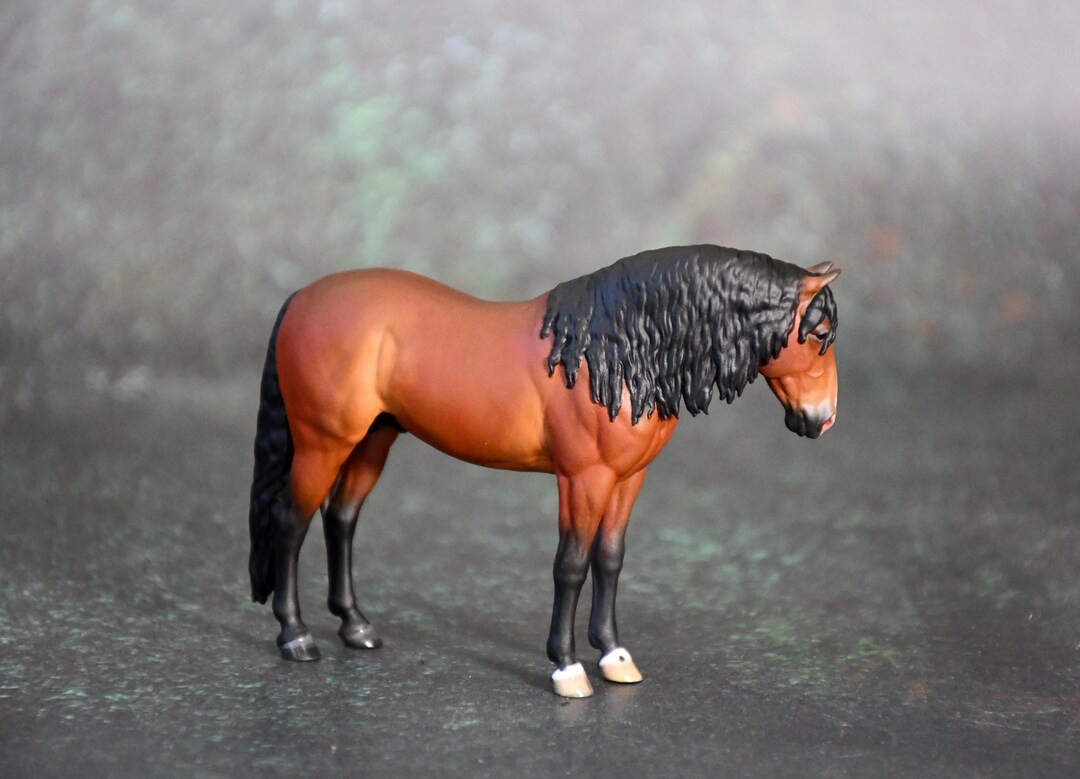 Custom Painted Model Valiente Andalusian Horse Figurine - 1:32 Scale - Etsy