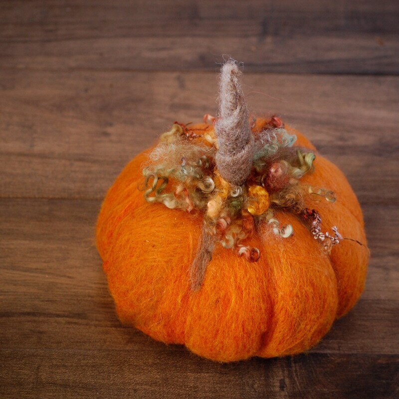 Wool Pumpkin - Etsy