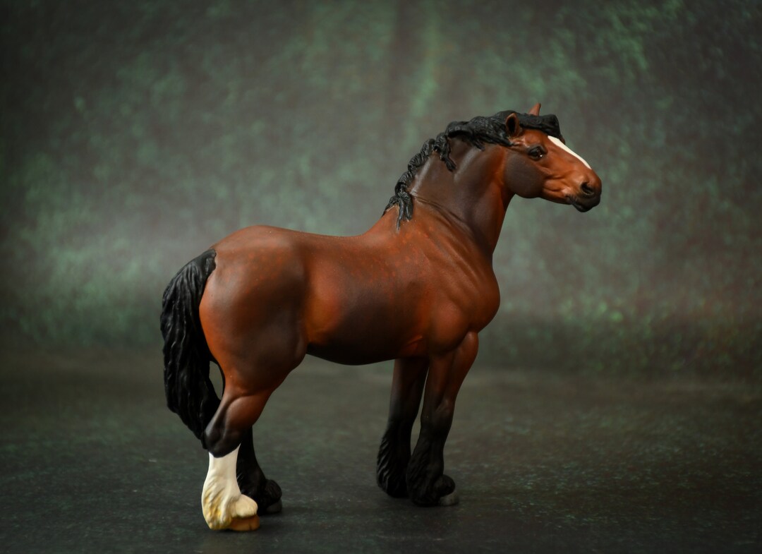 Custom Painted WIA Model Horse Gustav Draft Horse 1:18 Scale - Etsy