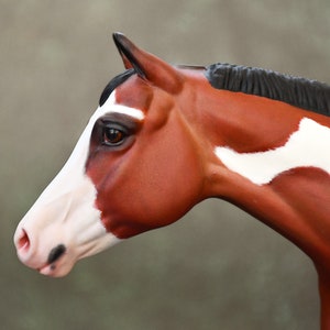 Custom Painted Breyer Horse Bay Paint - Roxy - Traditional Scale - Etsy