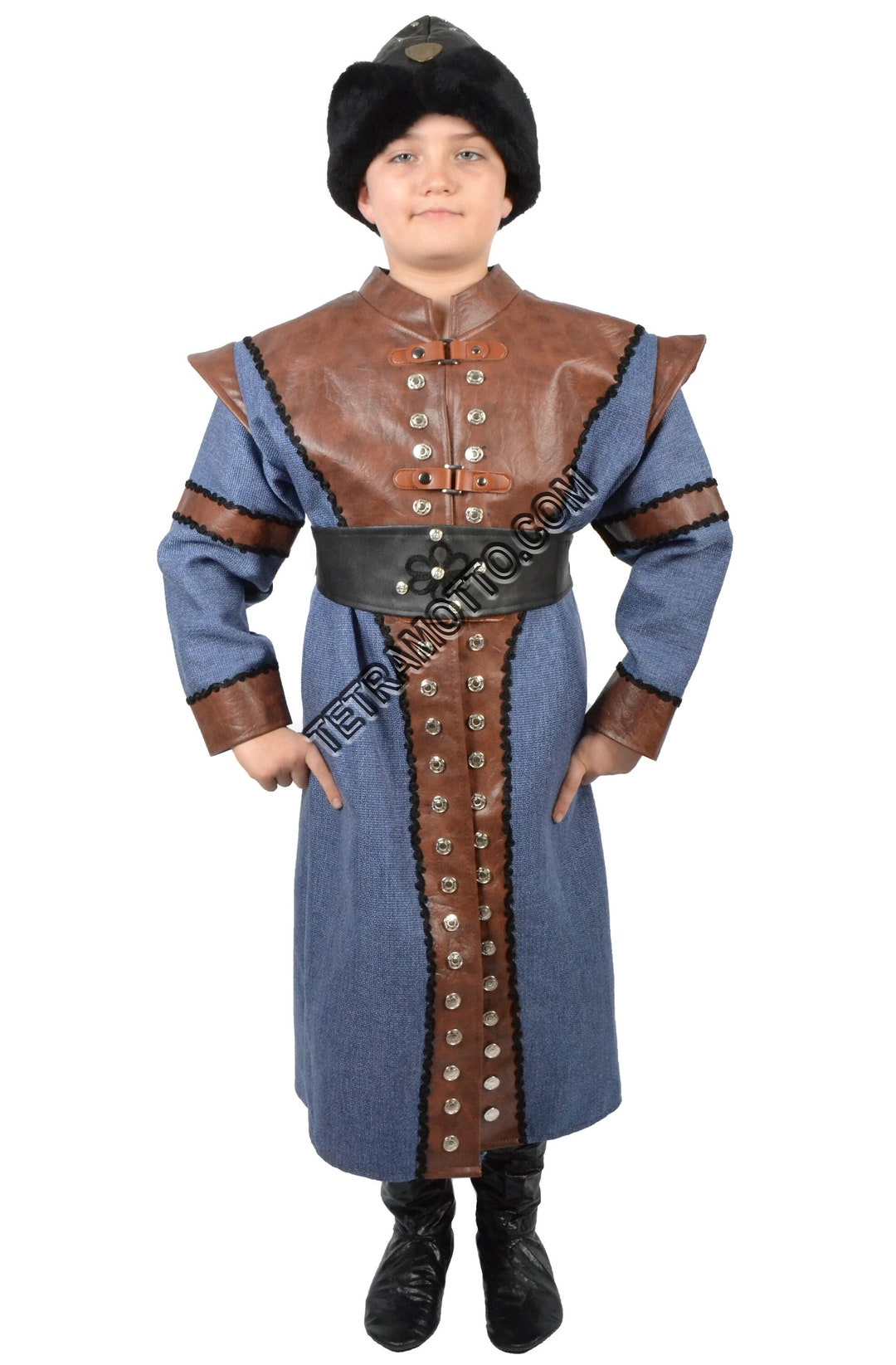 Blue Dirilis Ertugrul Costume for Kids A25228 - Etsy