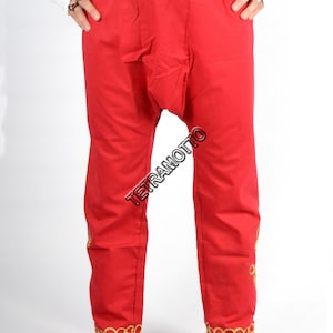 Red Turkish Shalwar Ethnic Dancer Trousers SS7460 - Etsy