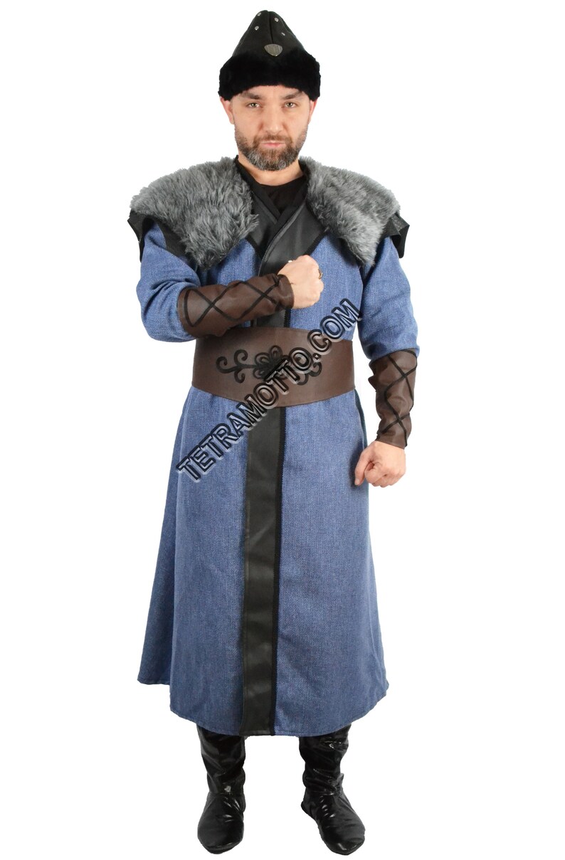 Blue Ertugrul Costume for Men HE588 - Etsy