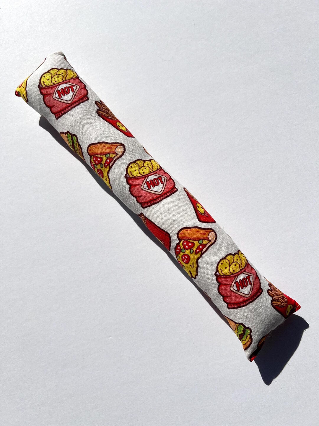 Pizza Chips French Fries Fabric Kick Stick Catnip Cat Toy, Kicker Gift ...