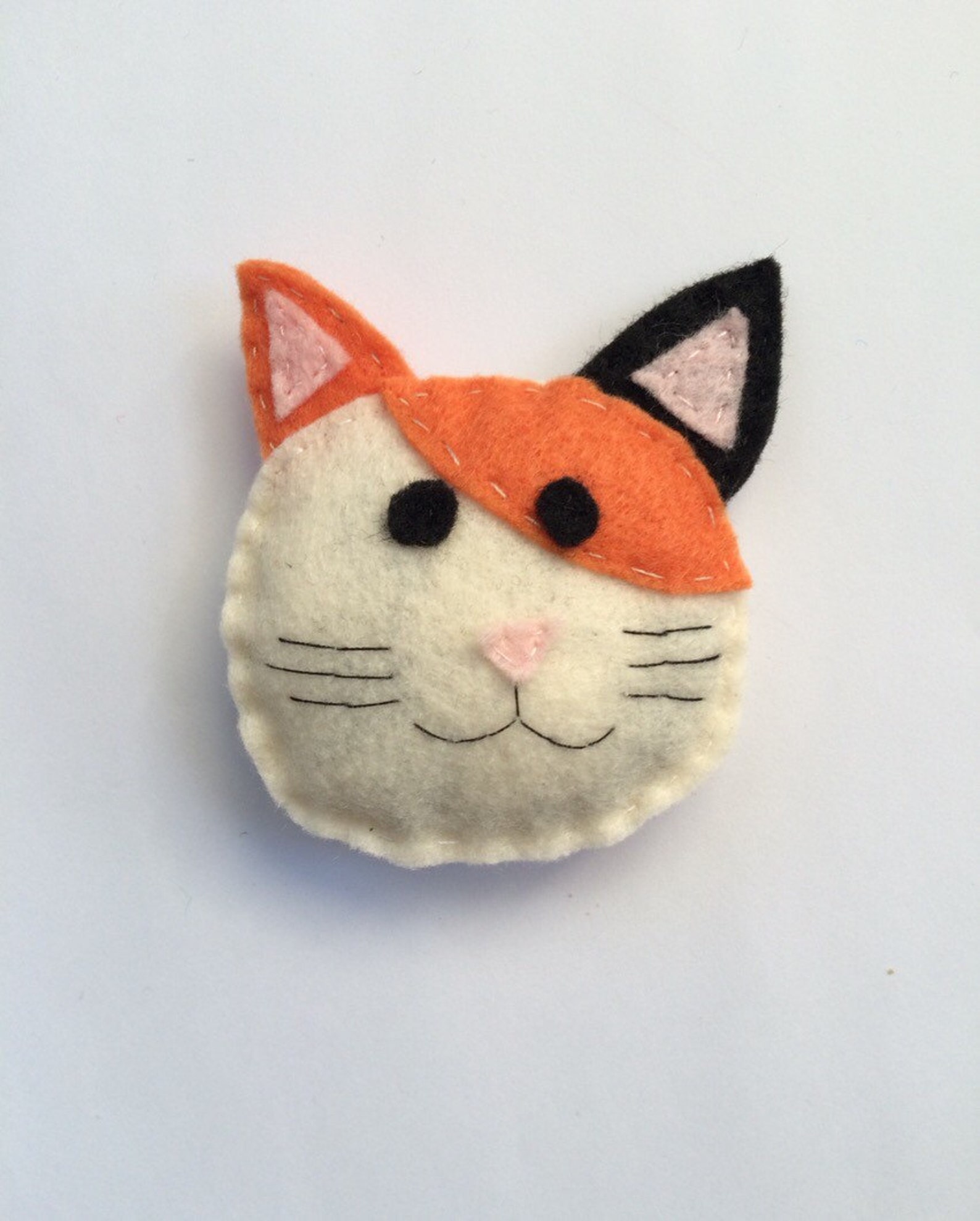 Felt Calico Face Catnip Cat Toy Handmade | Etsy Felt Calico Face Catnip Cat Toy Handmade | Etsy