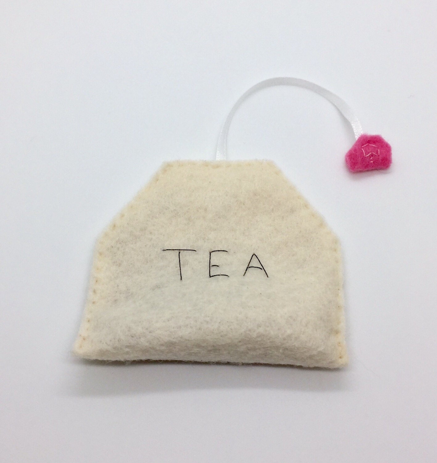 Felt Tea Bag With Ribbon Catnip Cat Toy Handmade - Etsy