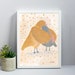 Bird Hug Large Art Print - Etsy