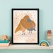 Bird Hug Large Art Print - Etsy