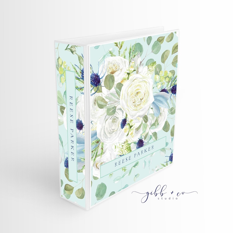 Monogrammed Binder - Etsy