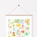 Alphabet Art, Beach, Coastal, Water, Watercolor, Illustrated Alphabet ...