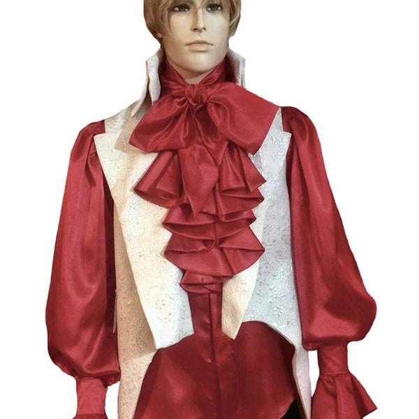 Mens Ruffle Front Dress Shirt - Etsy