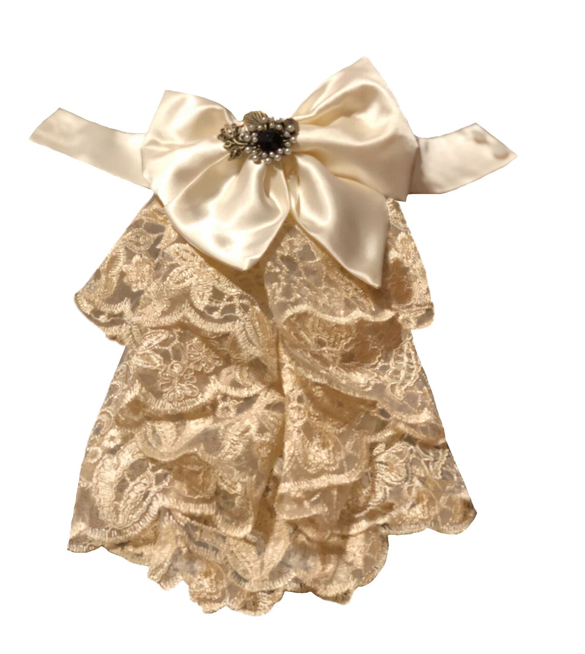 Unisex Satin & Lace Detachable Ruffles - Etsy