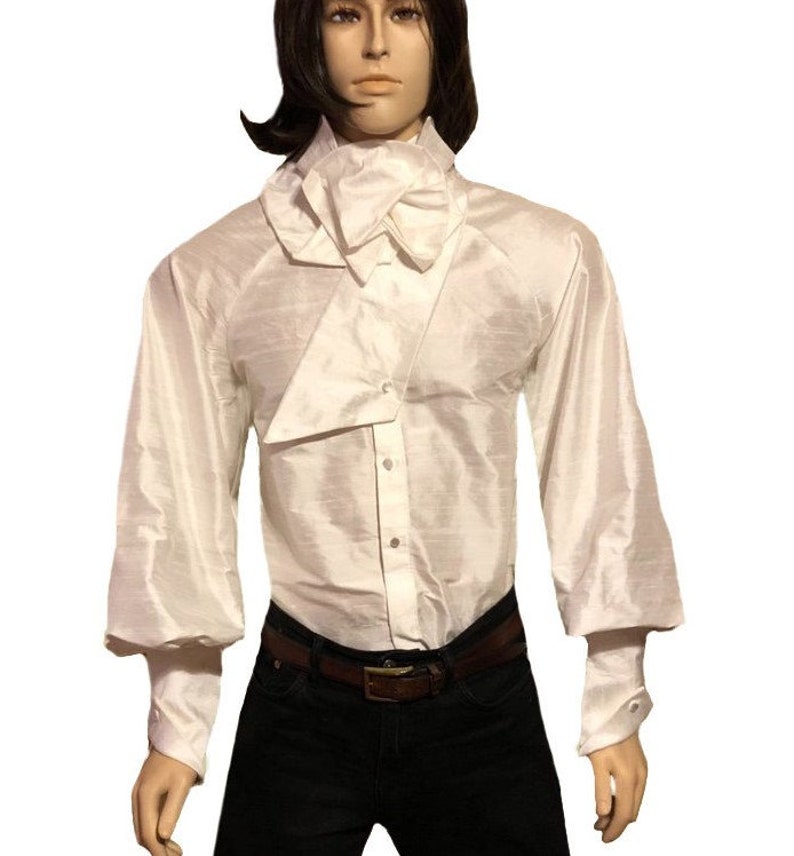 Victorian Noble Silk Dupioni Raglan Shirt - Etsy