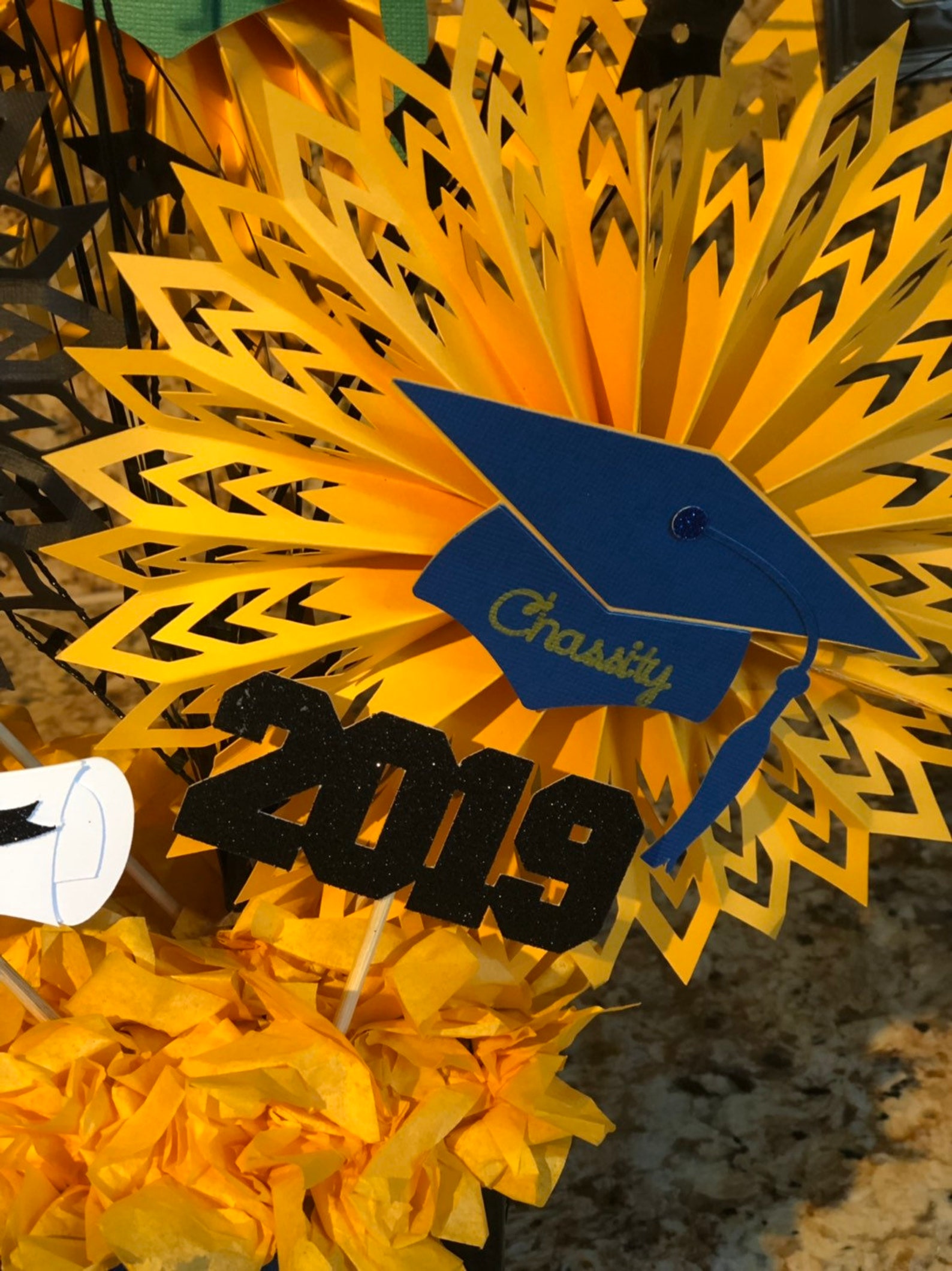 Graduation Centerpiece - Etsy