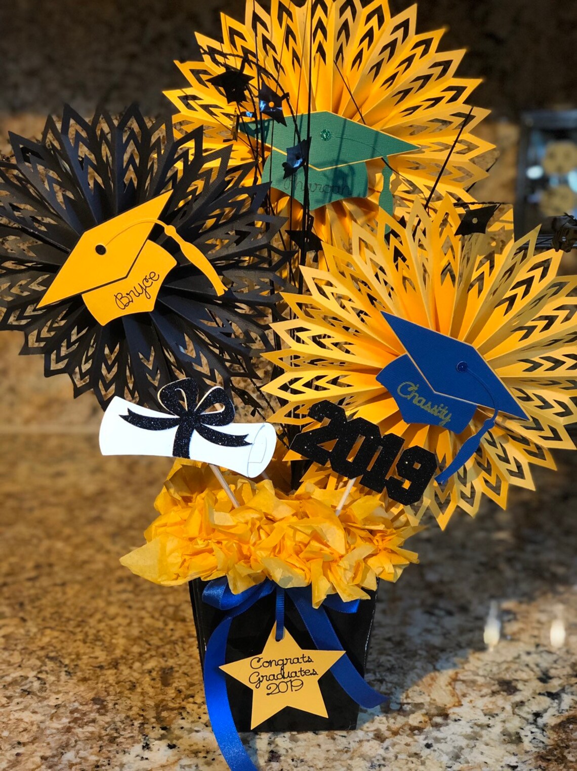 Graduation Centerpiece - Etsy