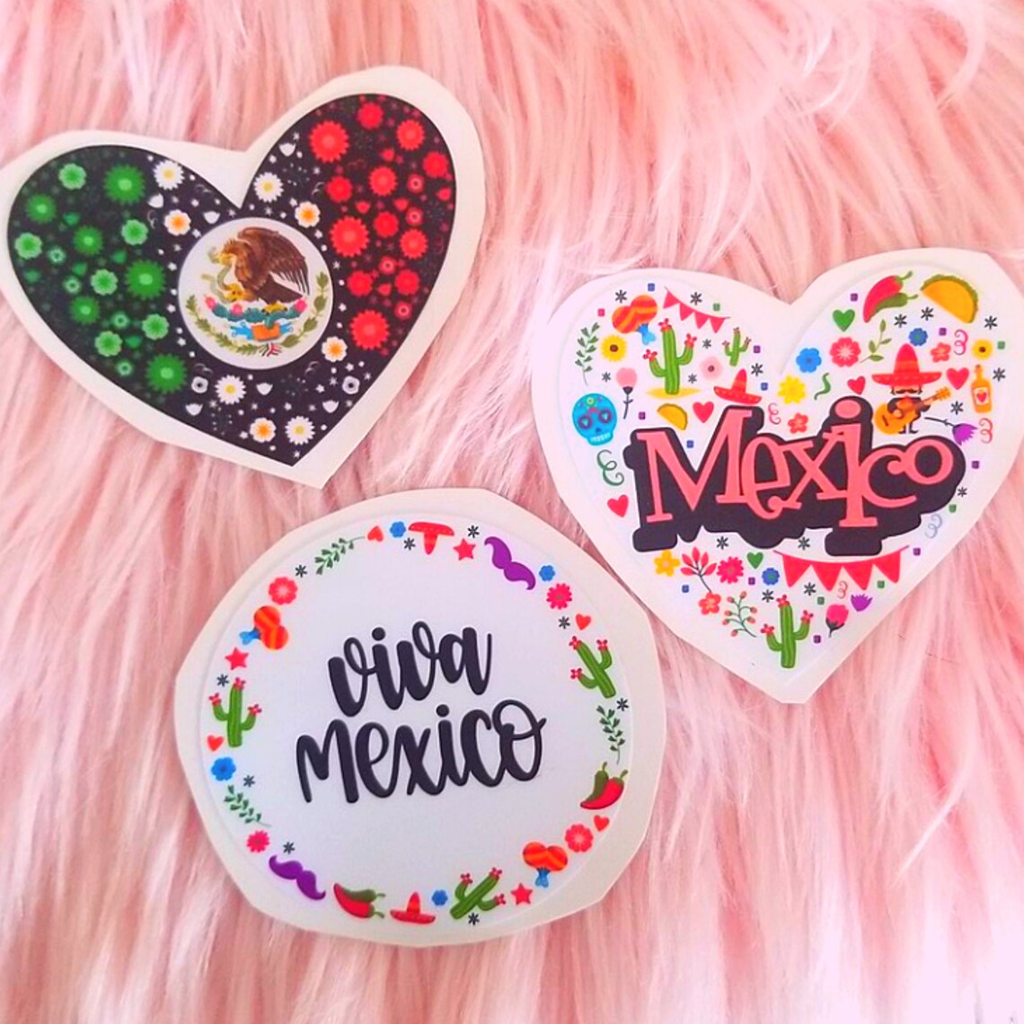 Mexico Themed Stickers Mexican Pride Stickers Laptop - Etsy