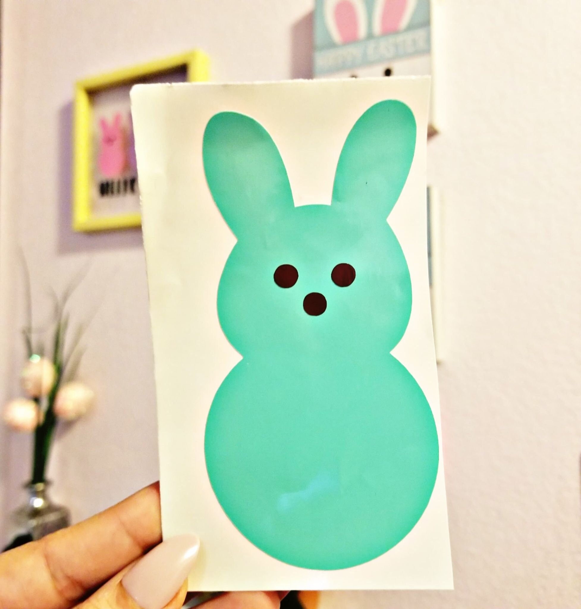 Easter Vinyl Sticker | Easter Decals | Tumbler Decals | Laptop Decals ...