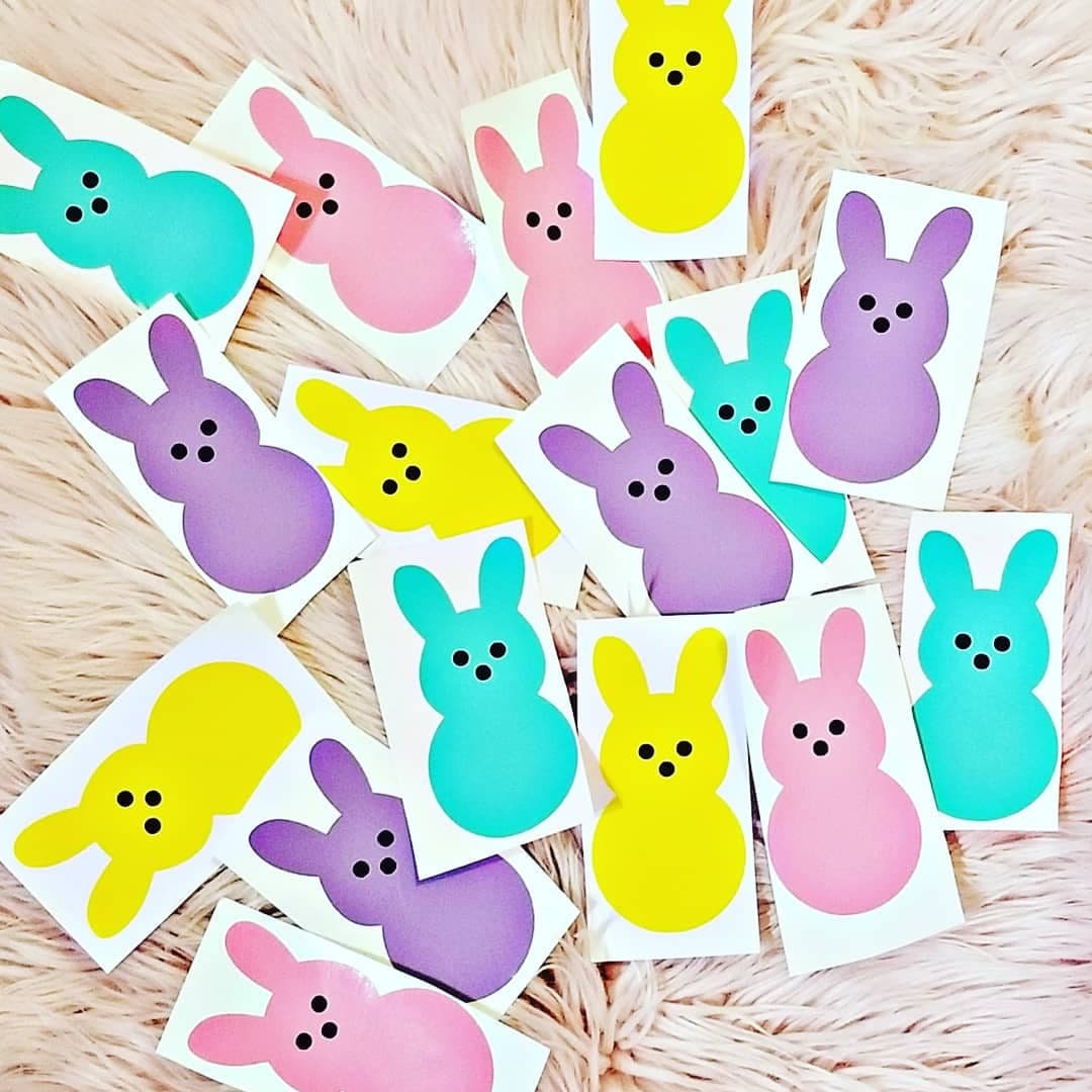 Easter Vinyl Sticker | Easter Decals | Tumbler Decals | Laptop Decals ...
