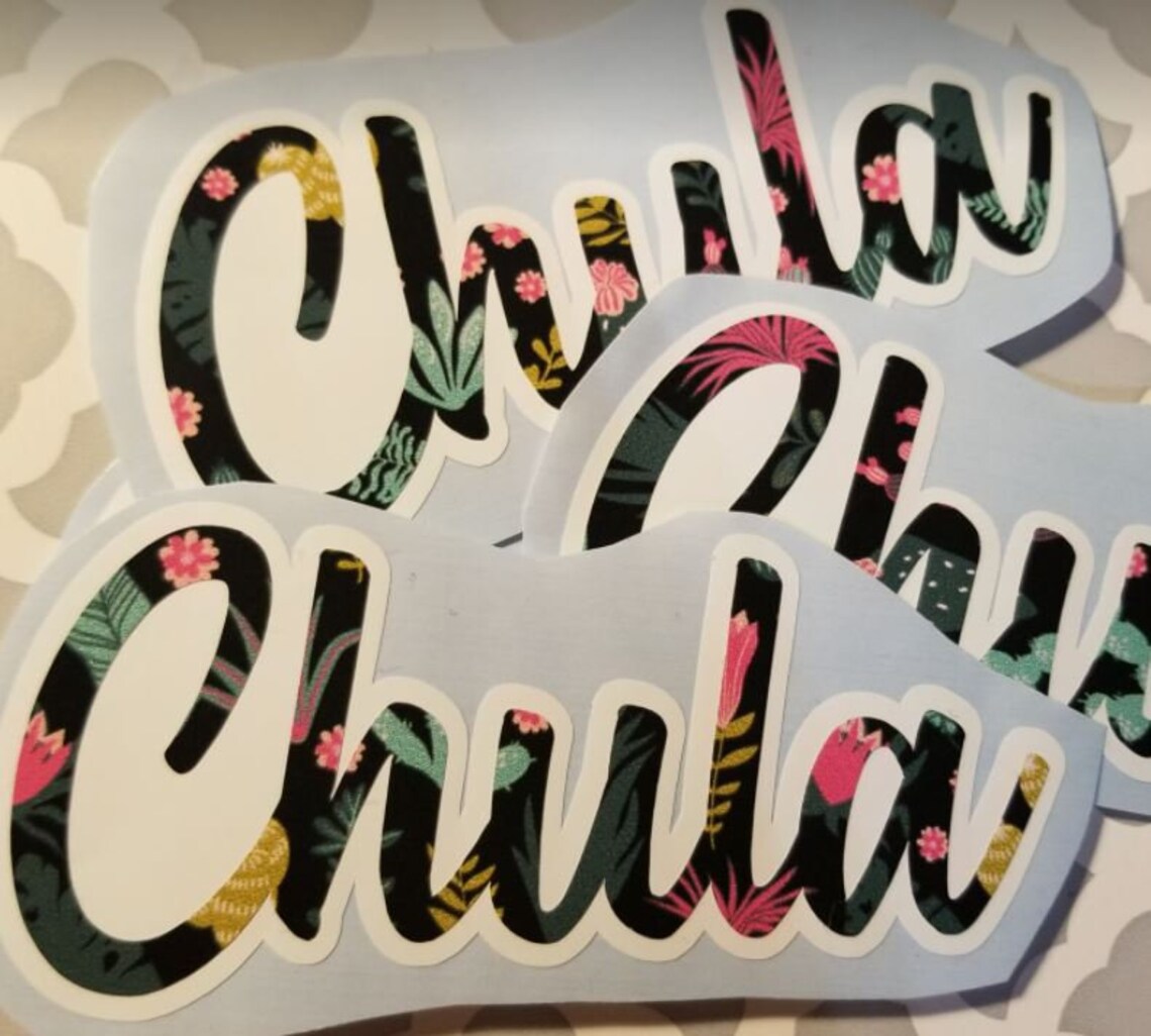 Latina Tumbler Decals Chingona Chula Vinyl Decals Custom - Etsy