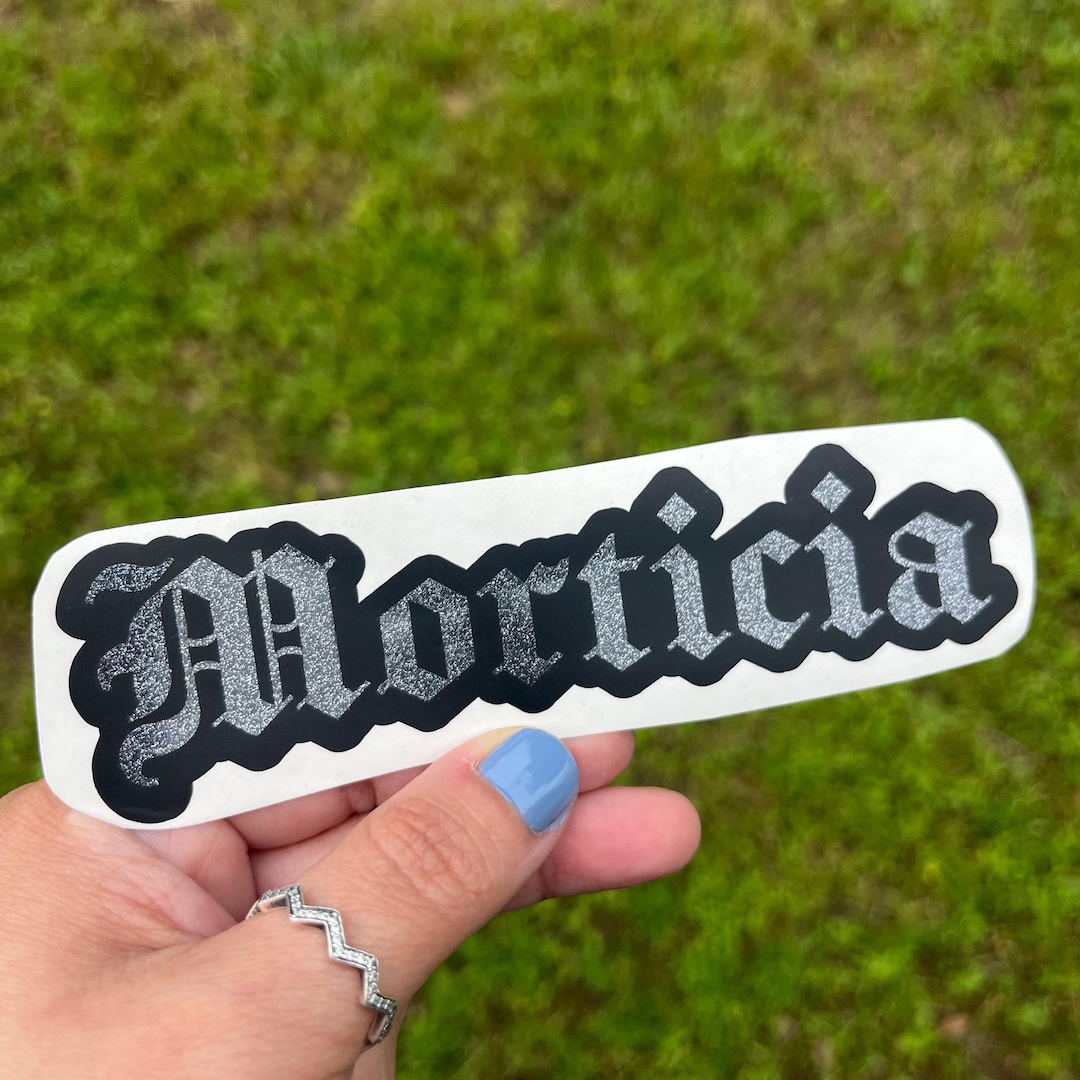 Classic Old English Layered Decal | Custom Name Decal | Personalized ...
