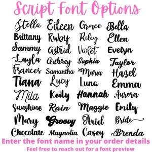 Custom Pastel Rainbow Name Decal | Name Sticker | Custom Name Decal ...